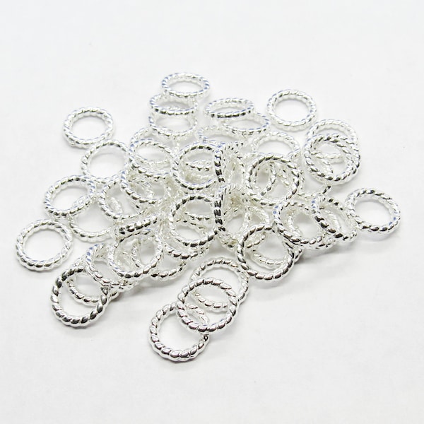 Silver Braided Ring - Etsy