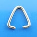 50 Silver Tone Iron Alloy Triangle Pinch Bails 9x9mm (a362h) - Etsy