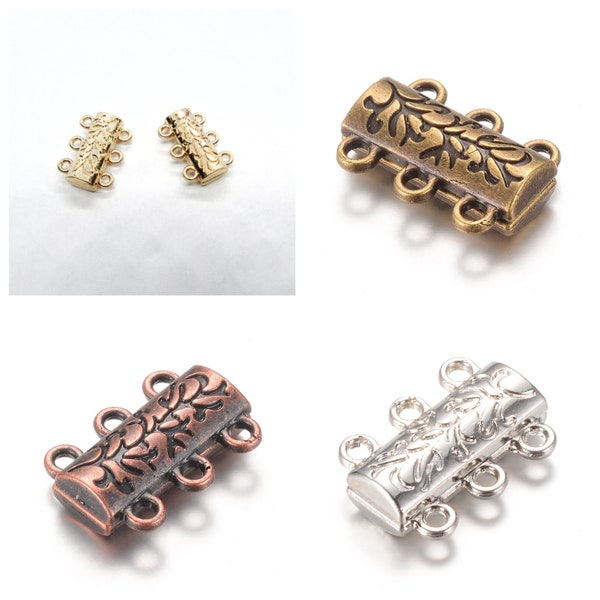 3 Strand Clasp - Etsy