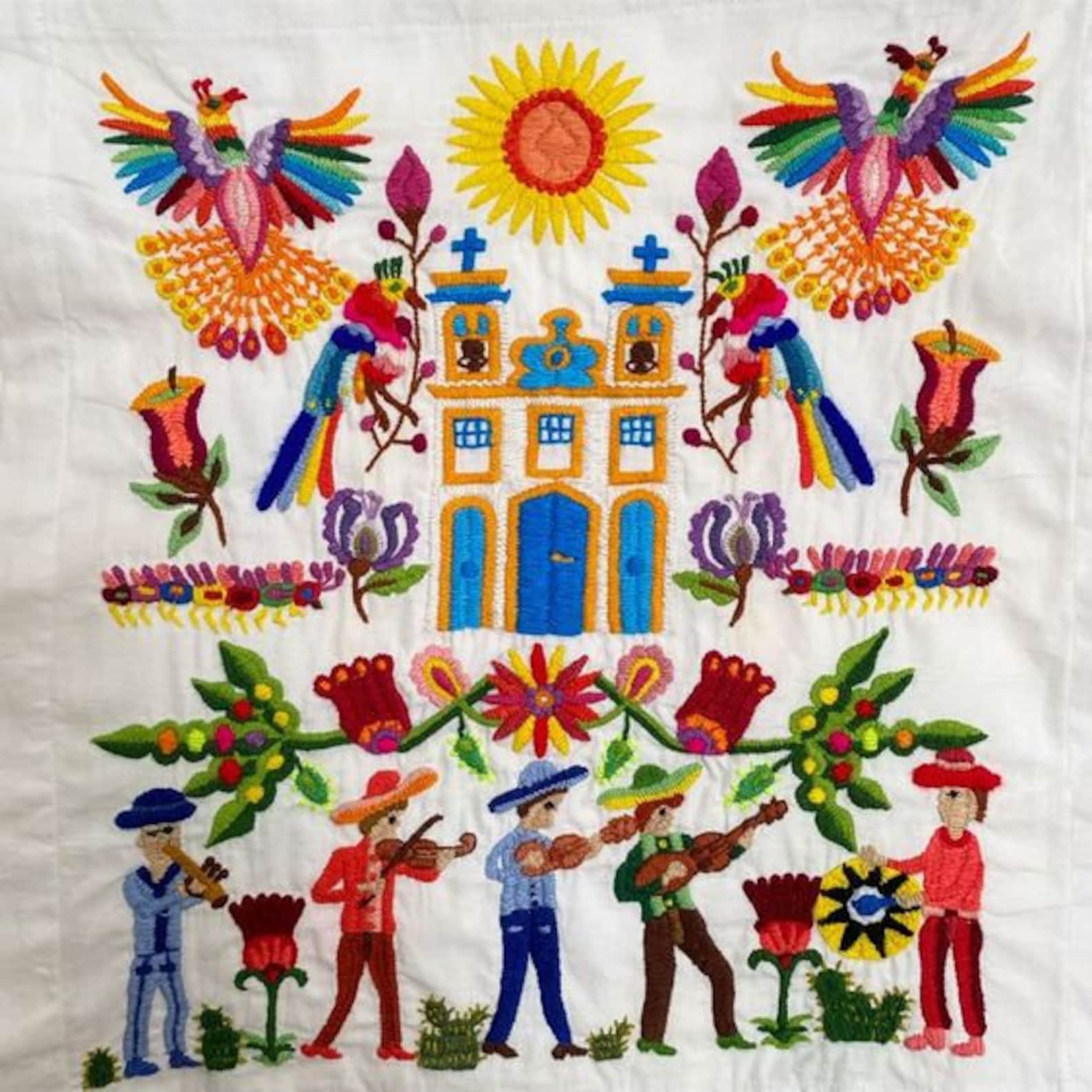 Handmade Otomi Embroidery - Etsy