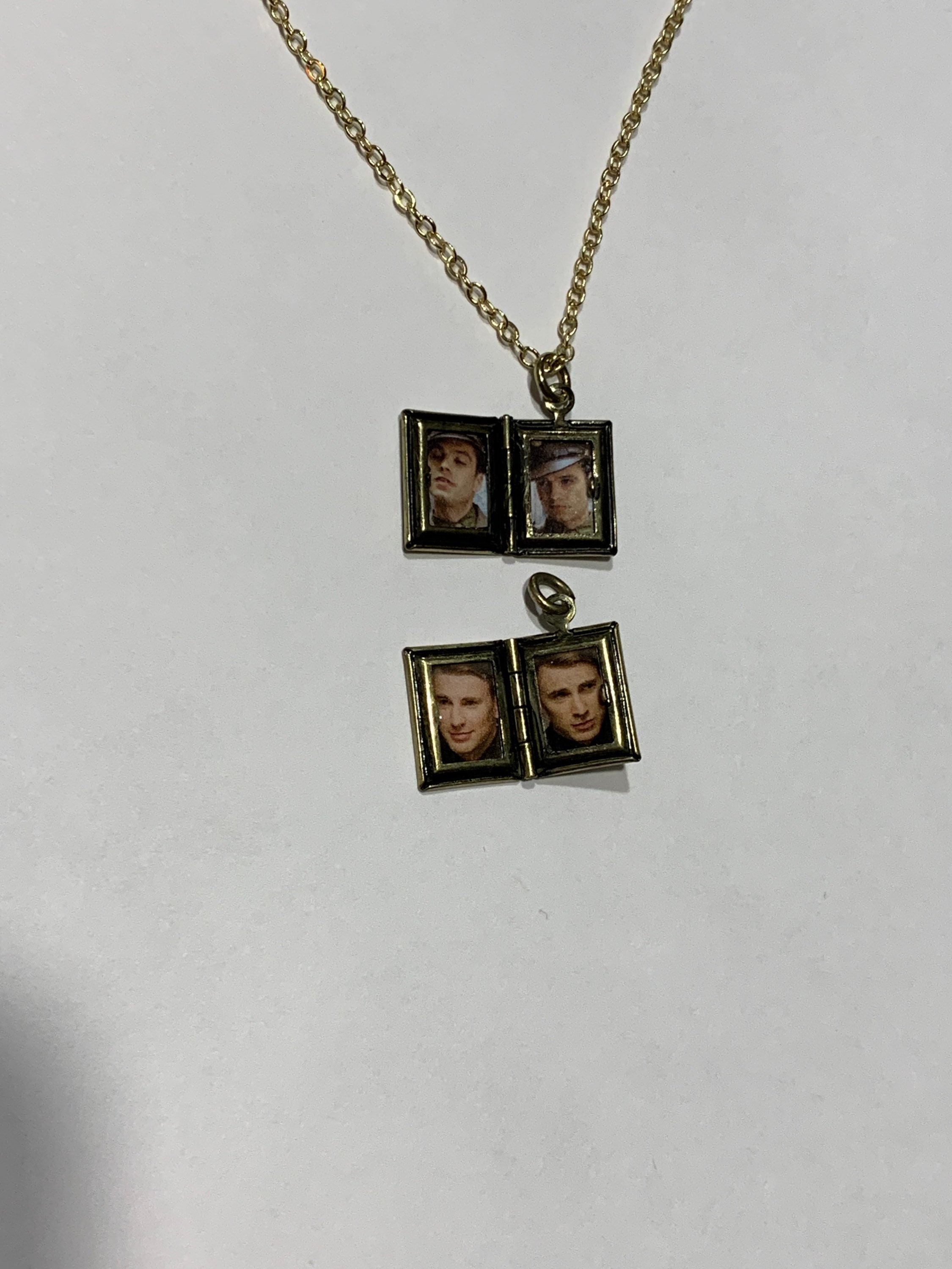 Bucky Barnes / Steve Rogers Locket Necklace - Etsy
