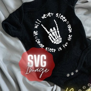 We Will Never Sleep Svg, Png, Jpg Emo Metal Post Hardcore Screamo Kid ...