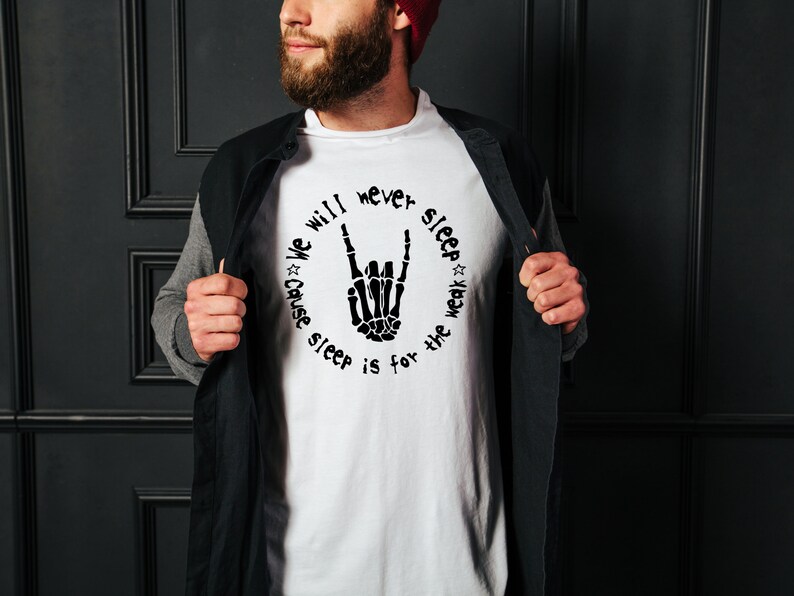 We Will Never Sleep Svg, Png, Jpg Emo Metal Post Hardcore Screamo Kid ...