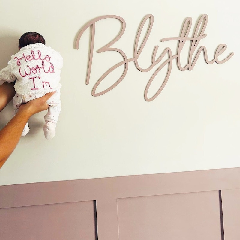 Wooden Font Sign - Etsy UK