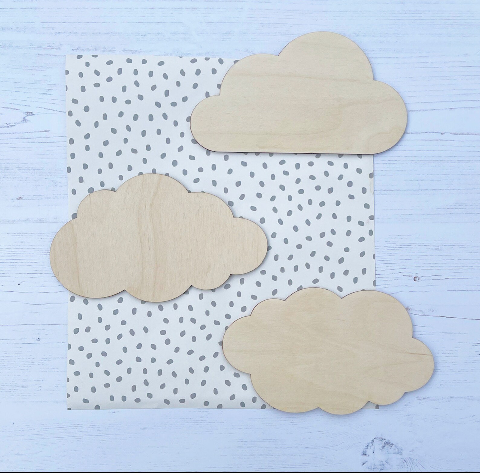 Wooden CLOUD Sign Wall Decoration set of 3 Wooden Name Sign - Etsy UK