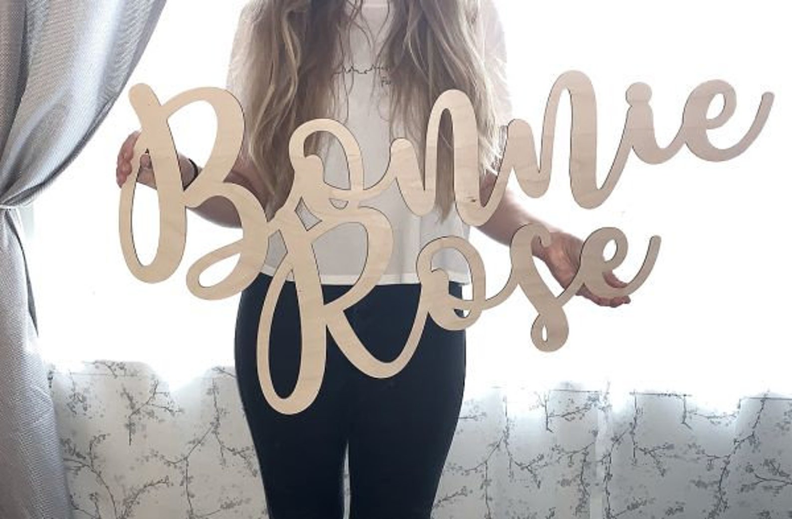 CUSTOMISE Your Own 80cm Wood Name Sign Design A Name or Word | Etsy