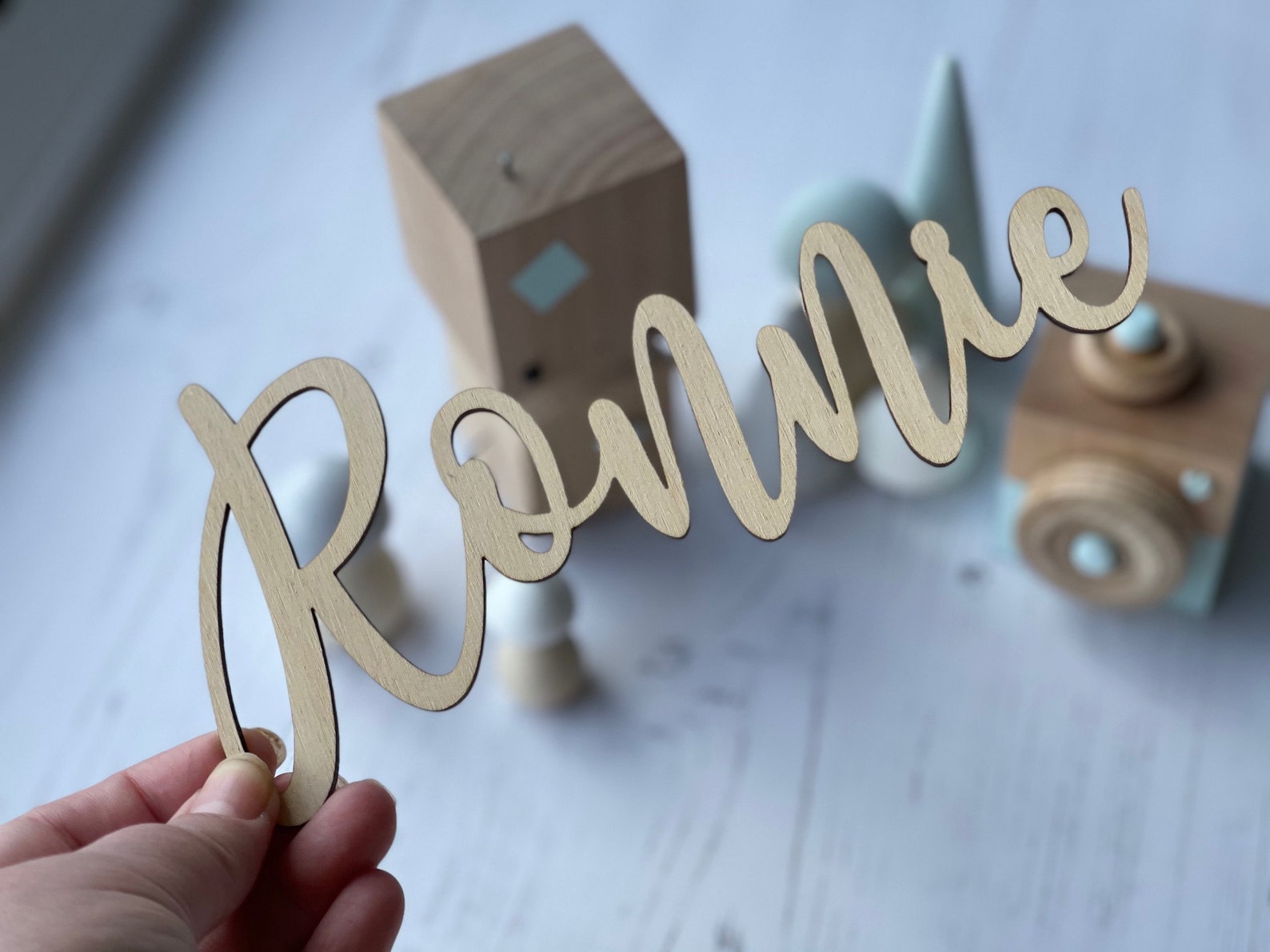 Personalised Wooden Name Sign Custom Wall Art Baby Name - Etsy UK