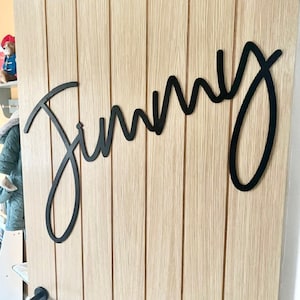 Create Your Own Wooden Name Sign (scribble) Nursery Wall Decor ...