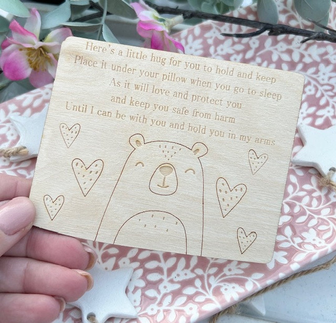 Pocket Hug Token Here's A LITTLE HUG, Send A Hug Boyfriend, for ...