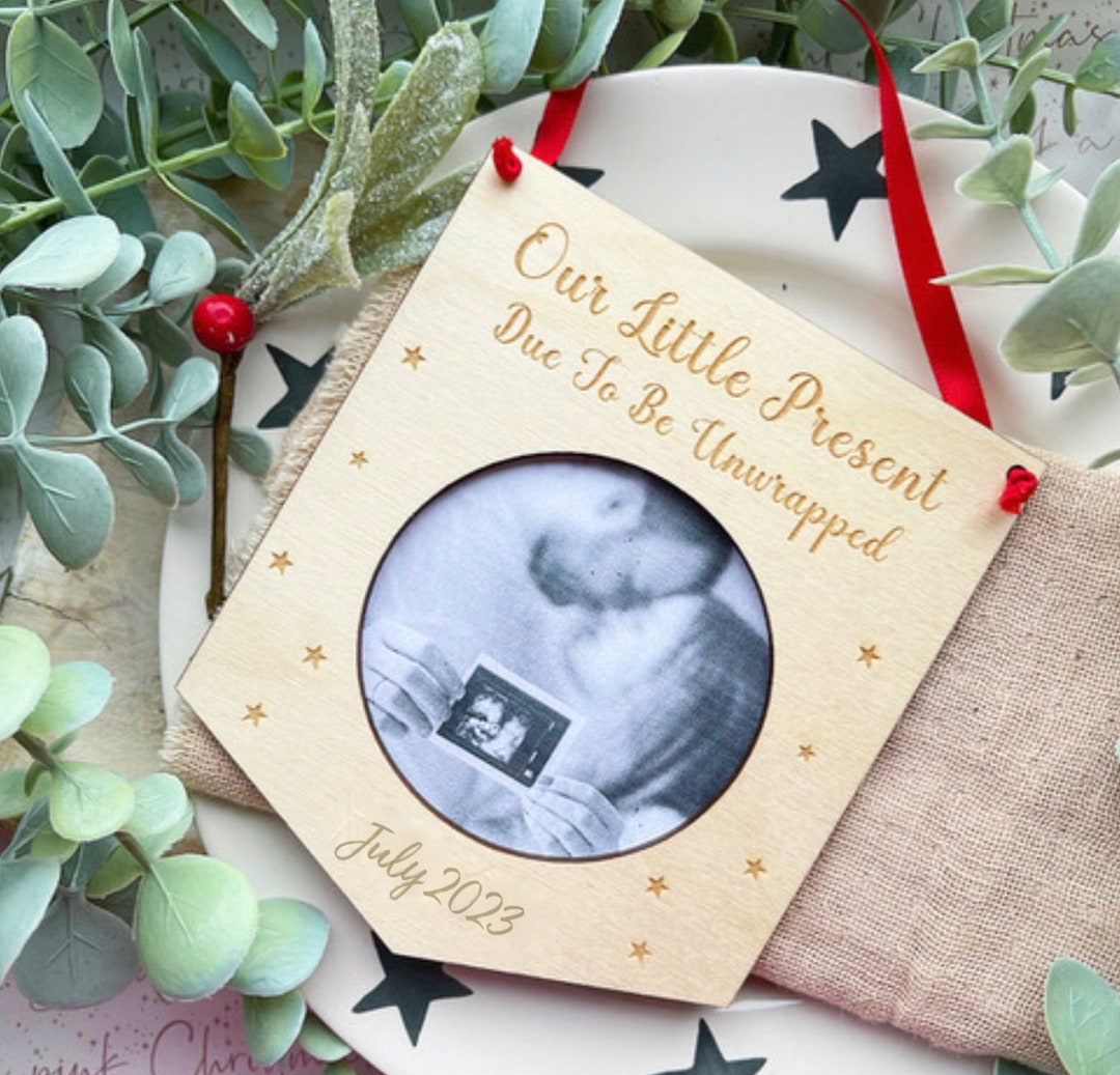 Our Christmas Present Scan Photograph Decoration Christmas Gift From ...