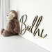 Create Your Own Wooden Name Sign (scribble) Nursery Wall Decor ...