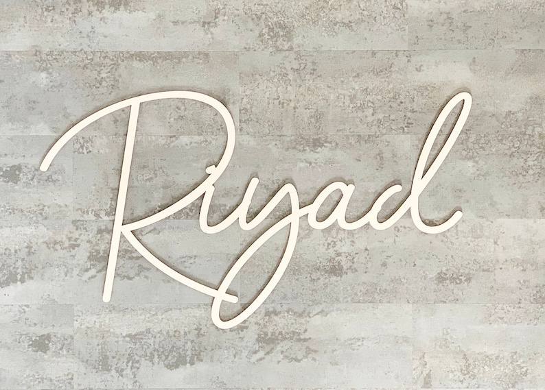 CUSTOMISE Your Own 80cm Wood Name Sign Design A Name or Word | Etsy