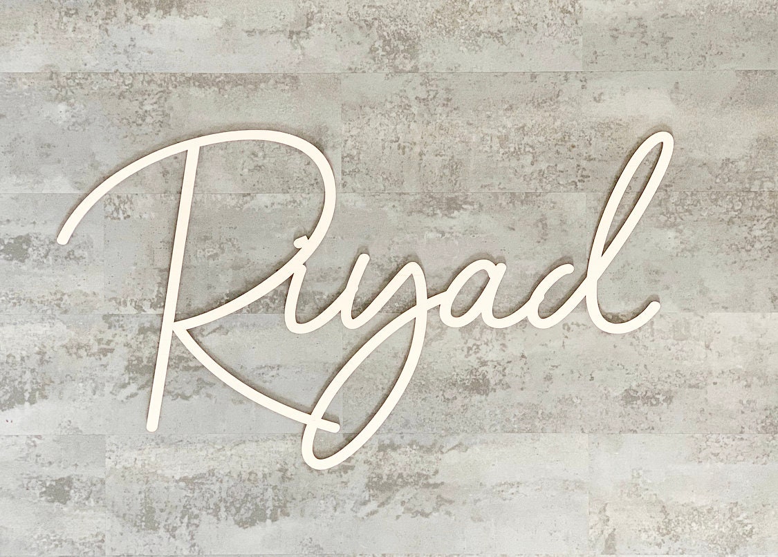 CUSTOMISE Your Own 80cm Wood Name Sign Design A Name or Word | Etsy