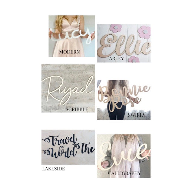 CUSTOMISE Your Own 80cm Wood Name Sign Design A Name or Word - Etsy UK