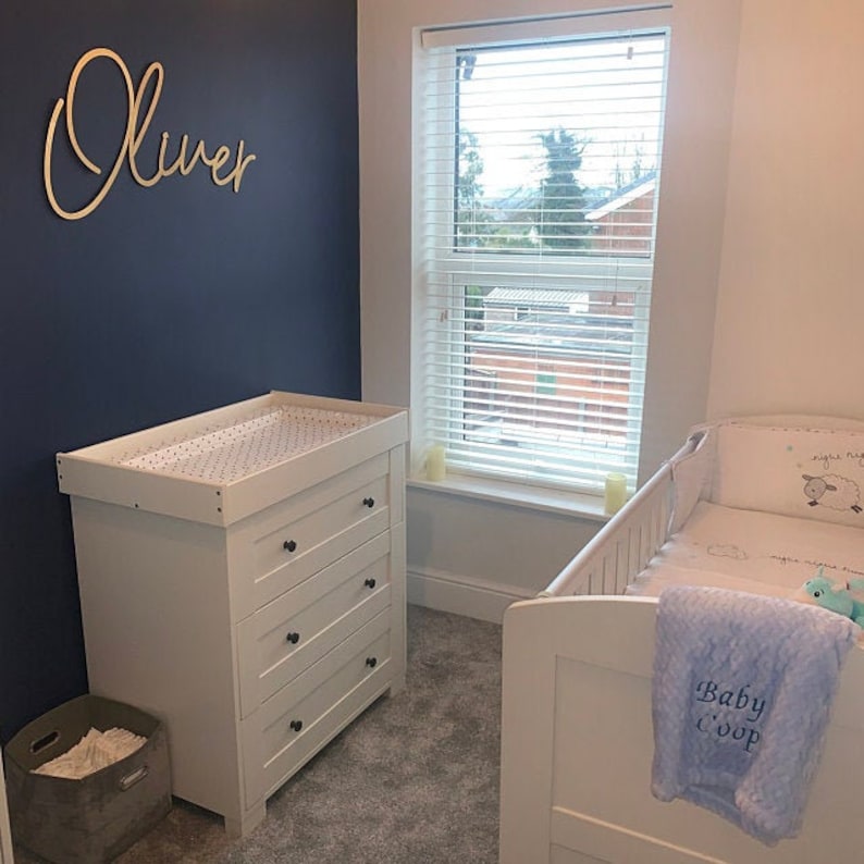 EXTRA LARGE 80cm Decorative Wooden Sign SCRIBBLE Font Wall | Etsy UK