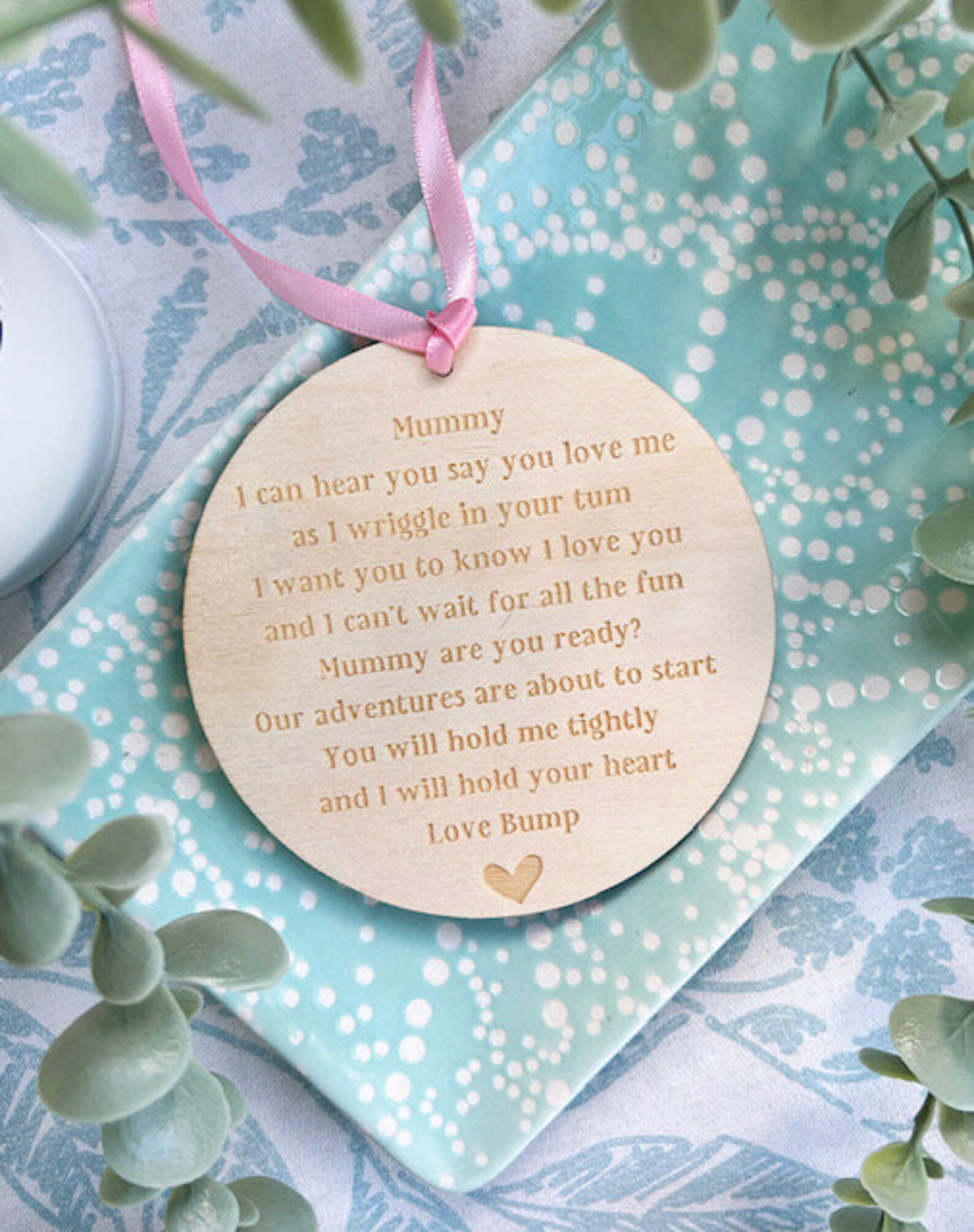 Mummy to Be I Love You Plaque - Pregnancy Gift Sign - Mummy Gift From ...