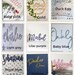 Personalised Wooden Name Sign Custom Wall Art Baby Name - Etsy UK