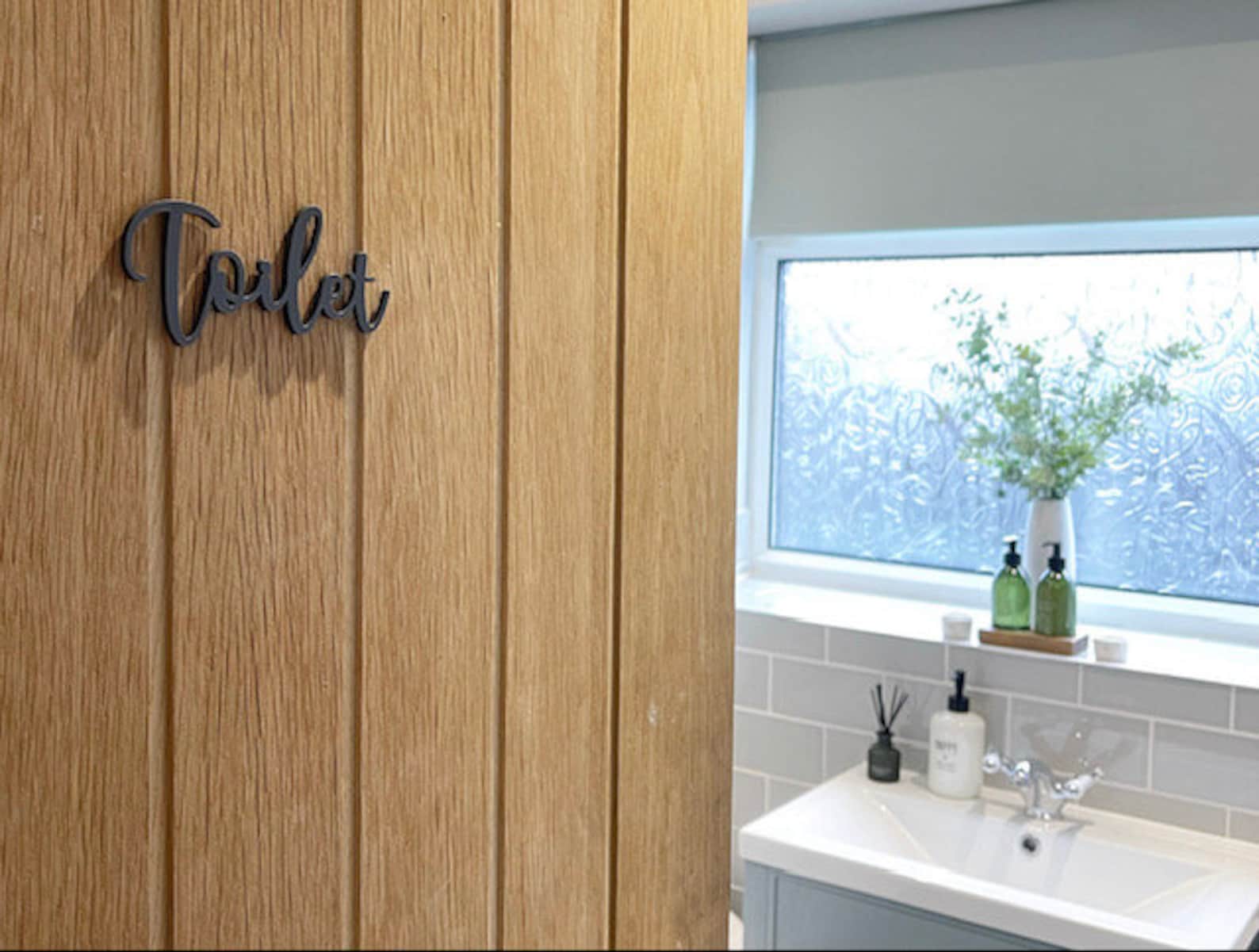 TOILET 3D Acrylic Sign Toilet Cut Out Word Various Colours - Etsy UK