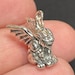 Sterling Silver Gargoyle Charm, Medieval, Evil, Creature, .925 Silver ...