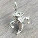 3D Sterling Silver Tornado Charm, Cyclone, Weather, Storm, .925 Silver, DIY, Bracelet Charms ...