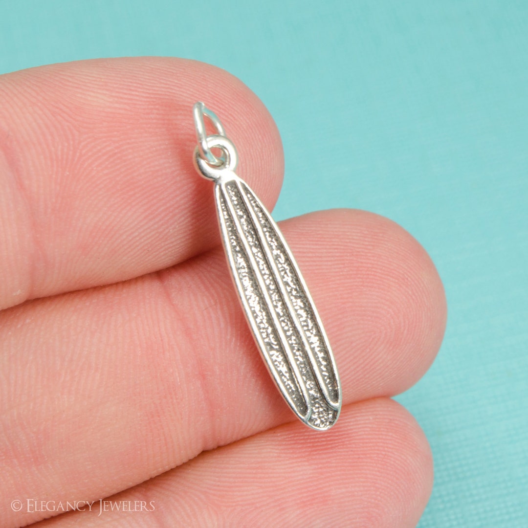 3D 925 Sterling Silver Surfboard Stand up Paddle Boarding Bracelet ...