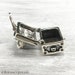 3D Sterling Silver Moveable Treasure Chest Charm, Pirate, Caribbean ...
