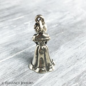 3D Sterling Silver Quinceanera Charm, 15th Birthday, Party, .925 Silver ...