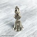 3D Sterling Silver Quinceanera Charm, 15th Birthday, Party, .925 Silver ...