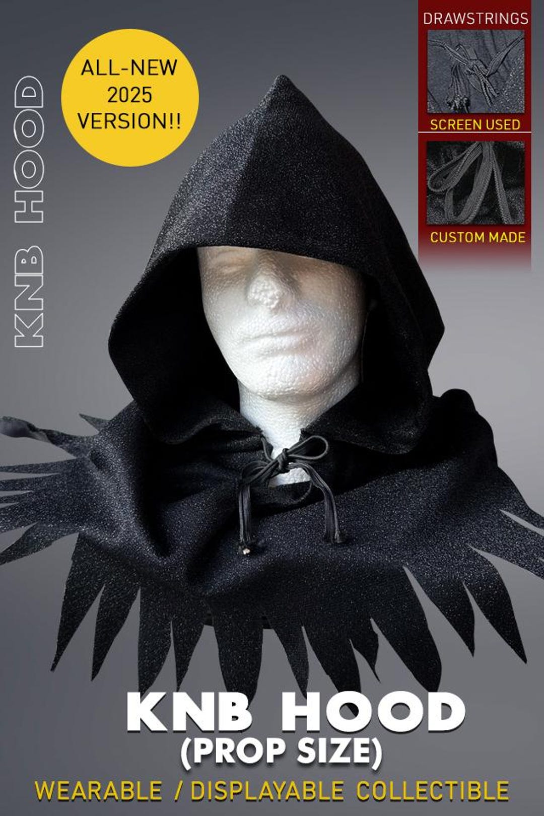 Scream "knb" FATHER DEATH 1996 Grim-reaper Style Hood Display ...