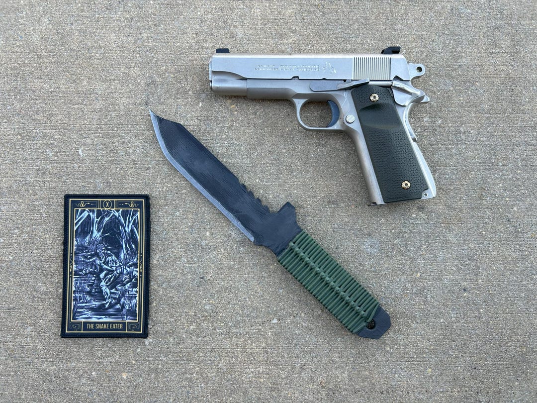 Naked Snake CQC Knife Delta REPLICA COSPLAY - Etsy