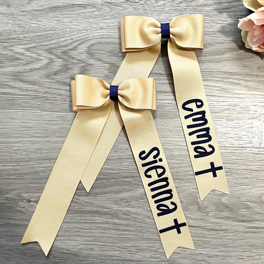 School Streamer Bows - Etsy