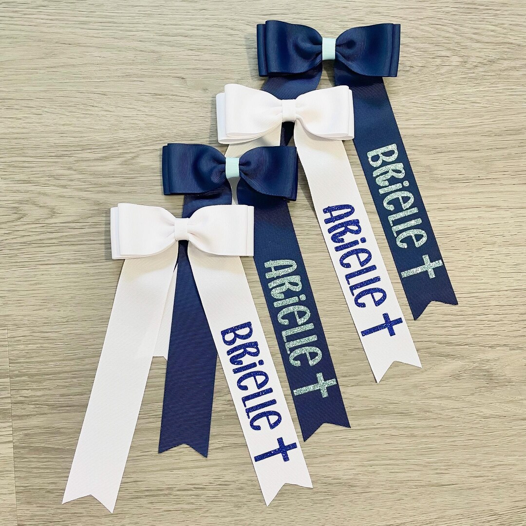 School Streamer Bows - Etsy