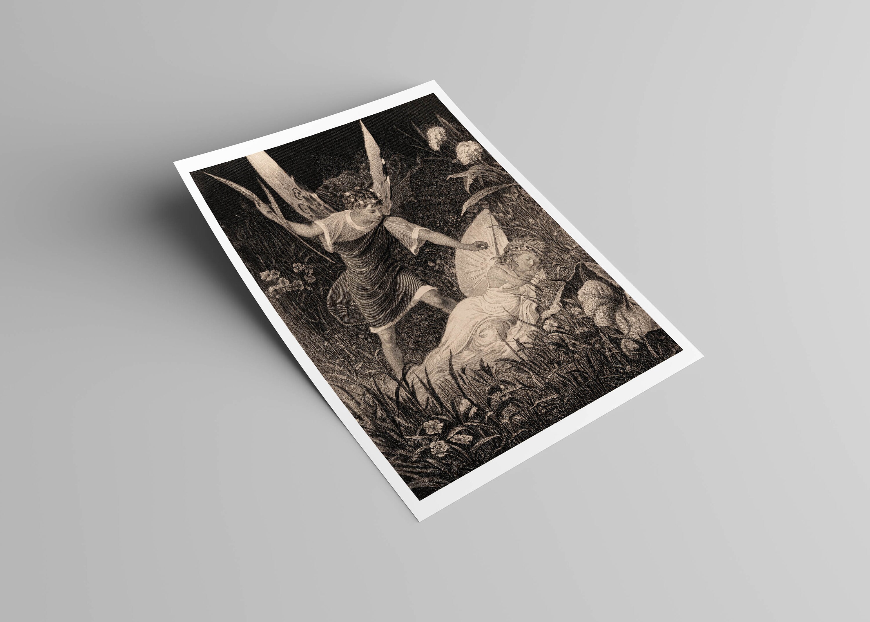 MIDSUMMER NIGHT'S DREAM, Poster Vintage 1800's Premium Art Reprint - Etsy