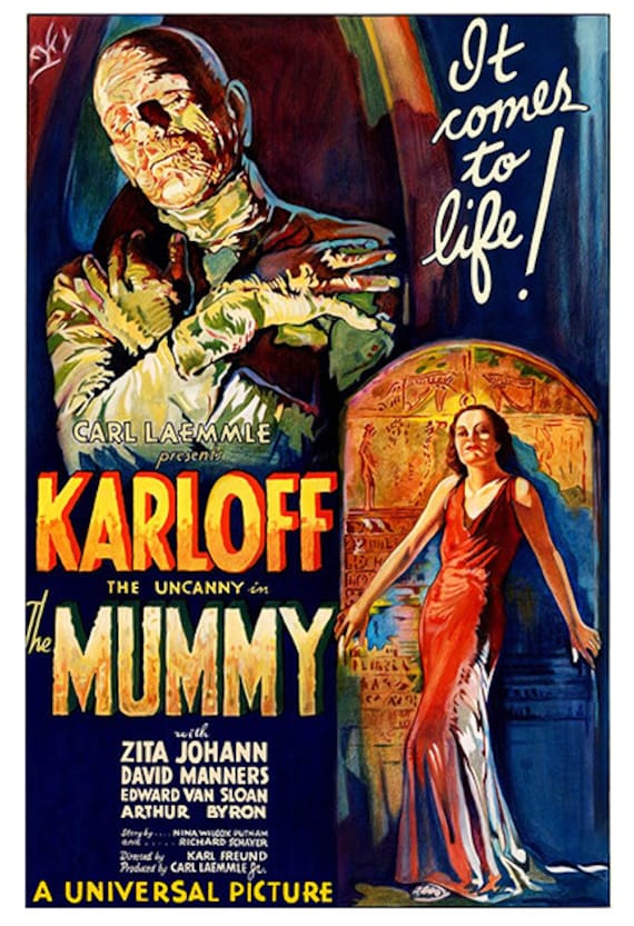 Classic Horror Movie Poster