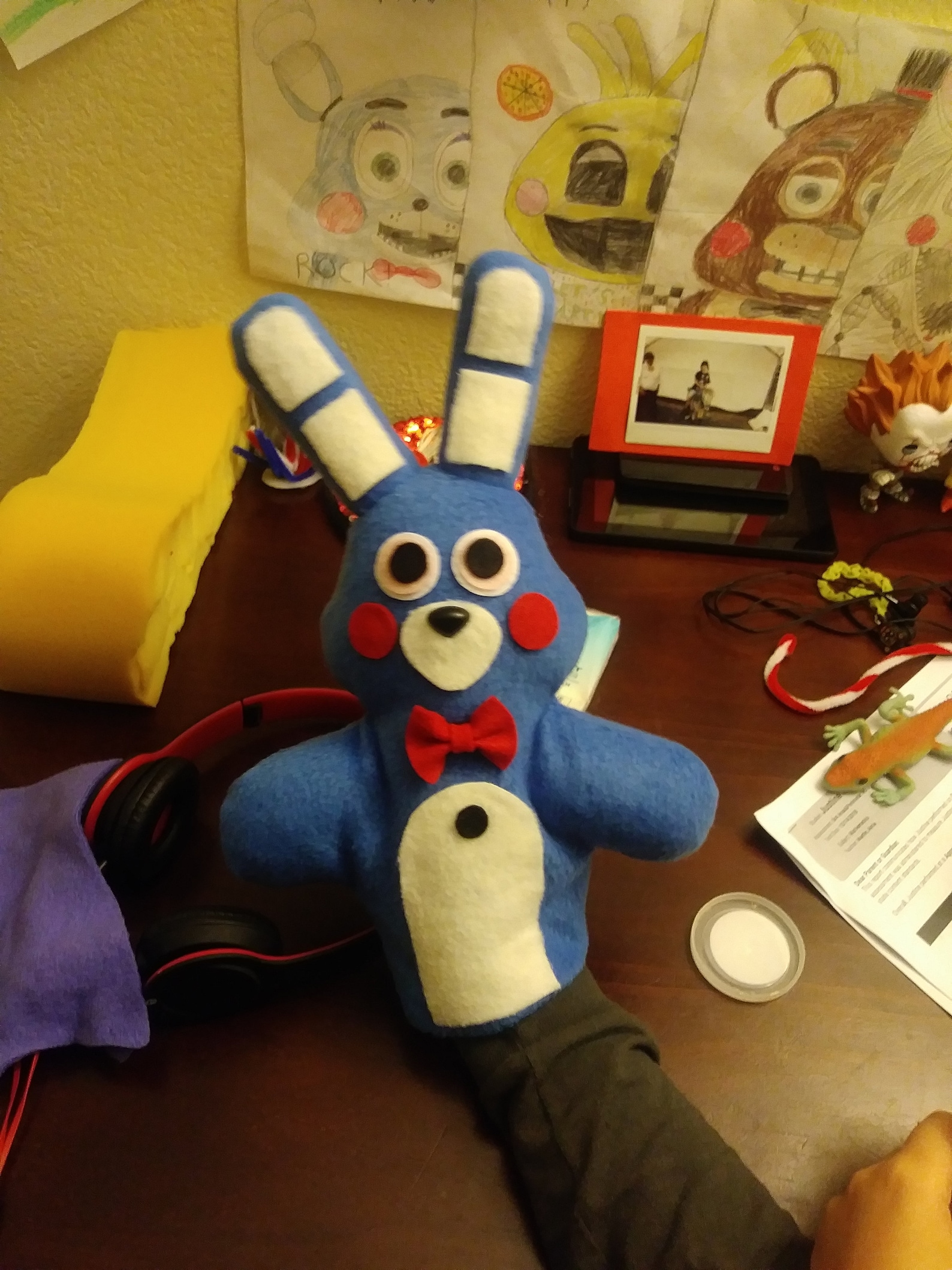 Bon Bon handmade Plush Puppet Toy 12inch - Etsy