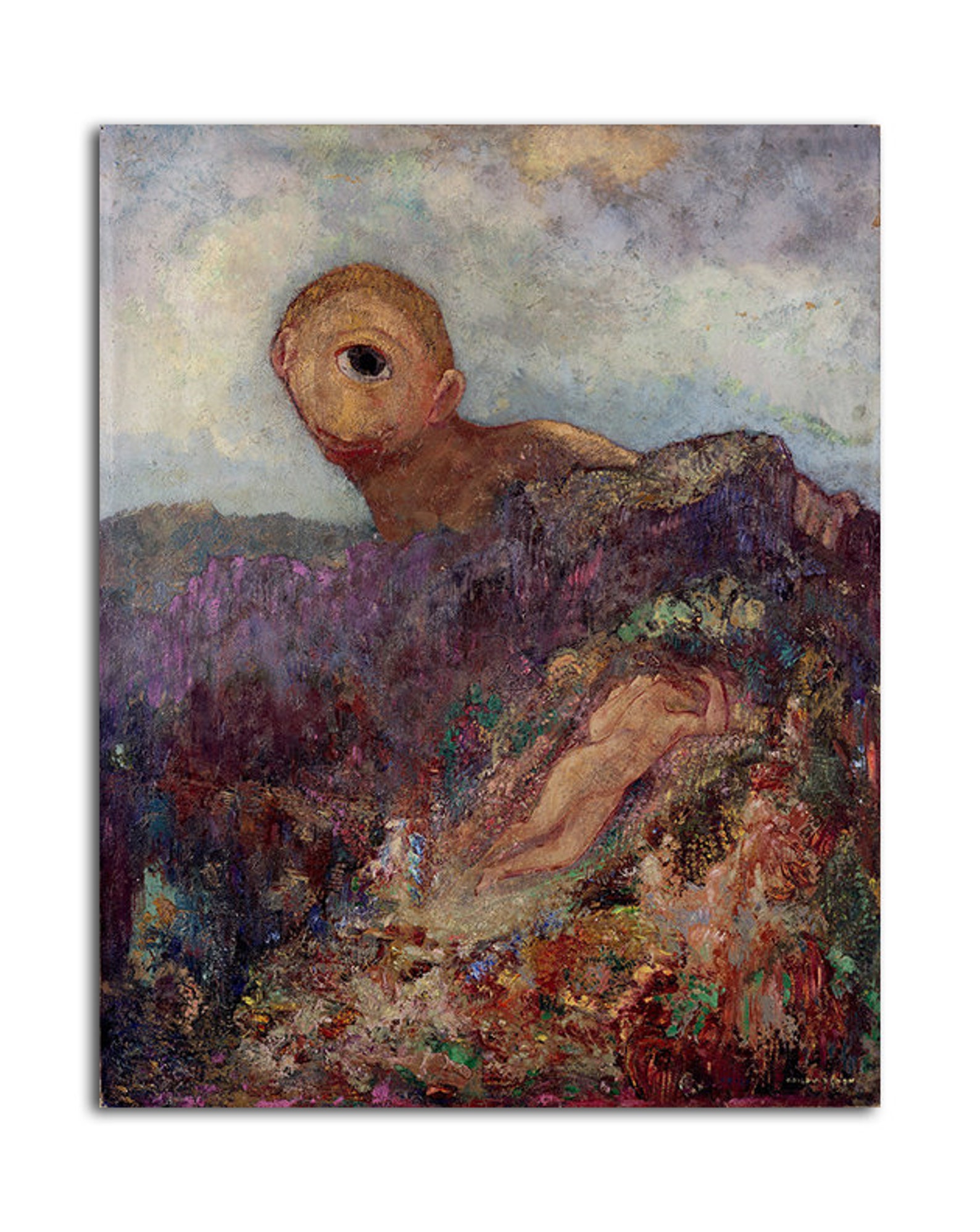 Cyclops 1914 ODILON REDON borderless Art Reprint - Etsy