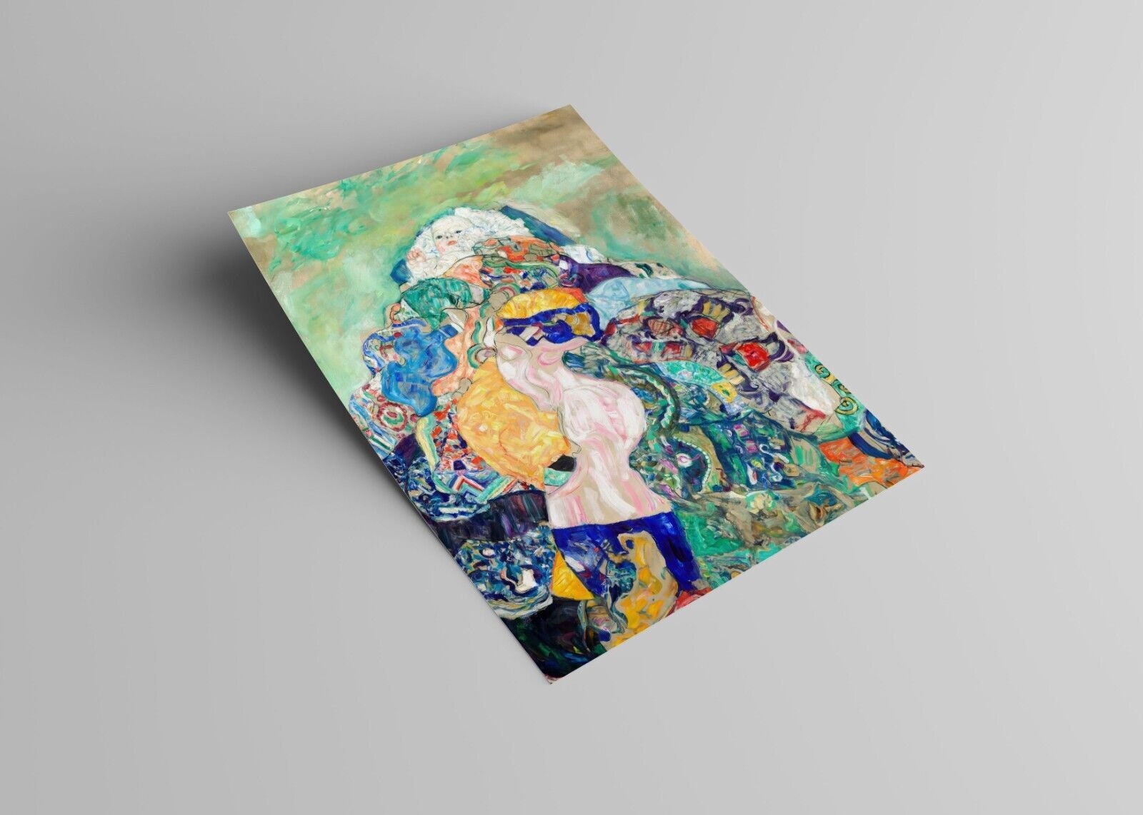 Gustav Klimt BABY 19171918 Vintage Painting Poster - Etsy