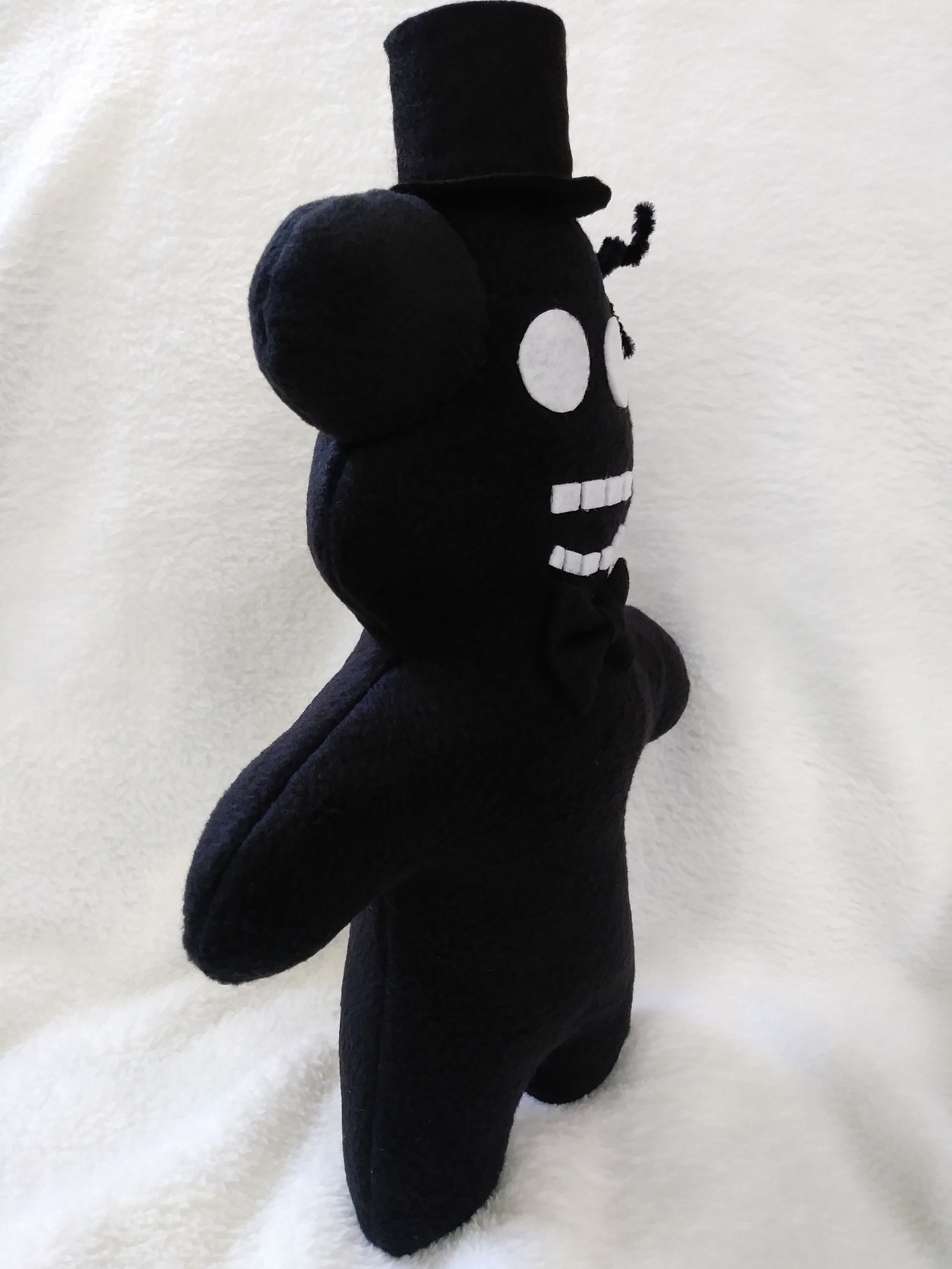 Shadow Freddy (black Withered Version) Handmade Fnaf Plush by Jusmade ...