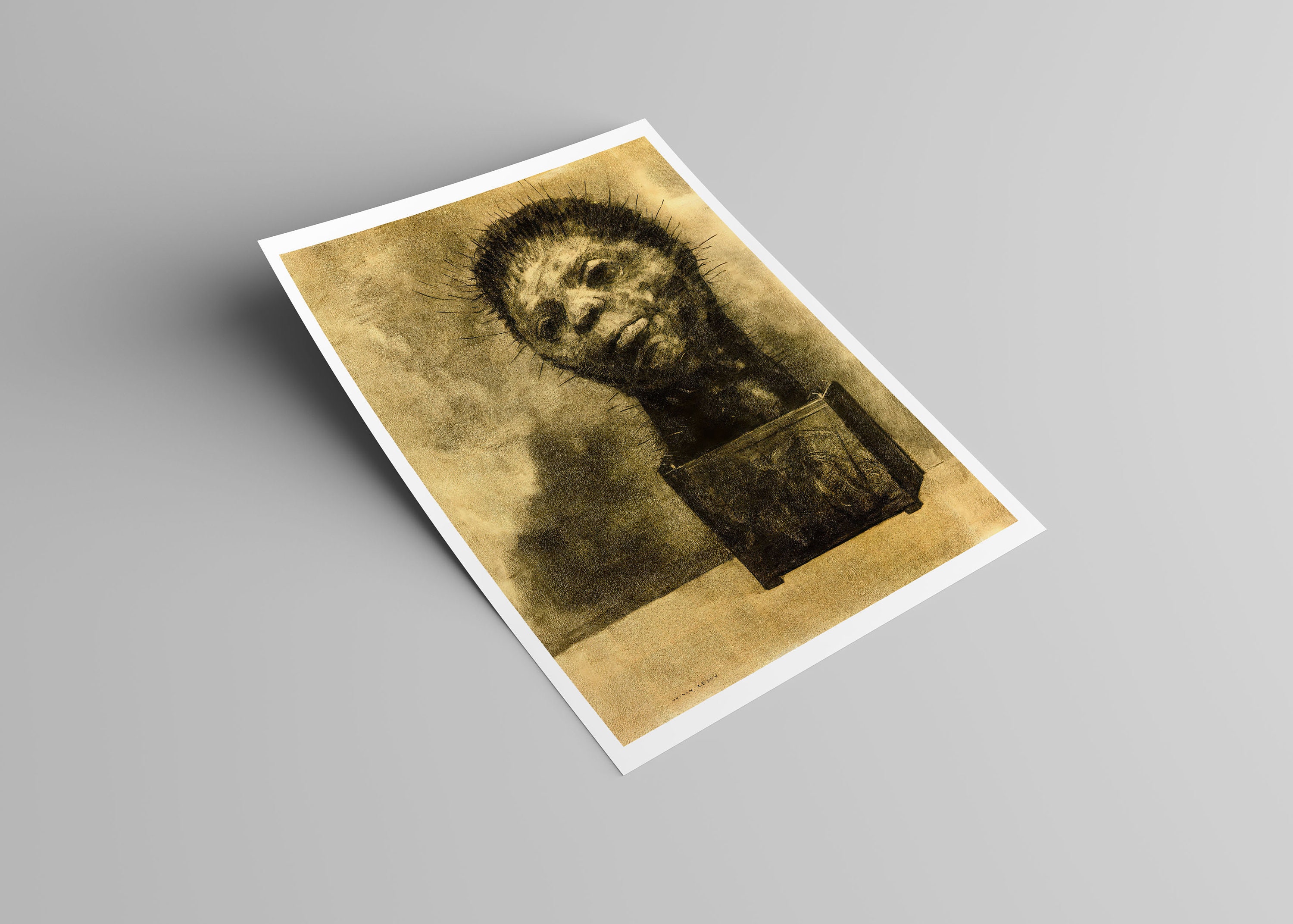 Cactus Man 1882 ODILON REDON Vintage Poster -unframed- Premium Art ...