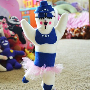 Ballora (handmade Plush) Fnaf Inspired by Five Nights at Freddys/sister ...