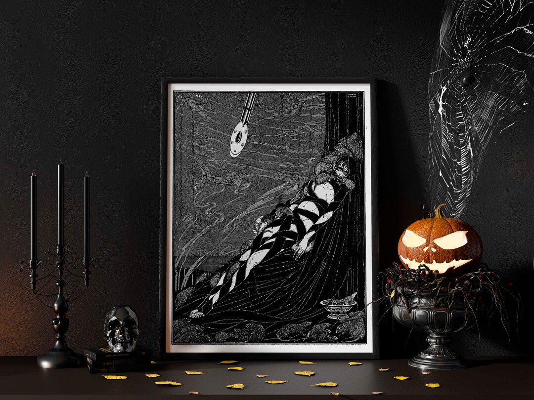 The Pit and the Pendulum POSTER "they Swarmed Upon Me" (rats) Vintage ...