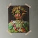 EMPEROR RUDOLF II as Vertumnus by Giuseppe Arcimboldo (borderless) 1590 ...