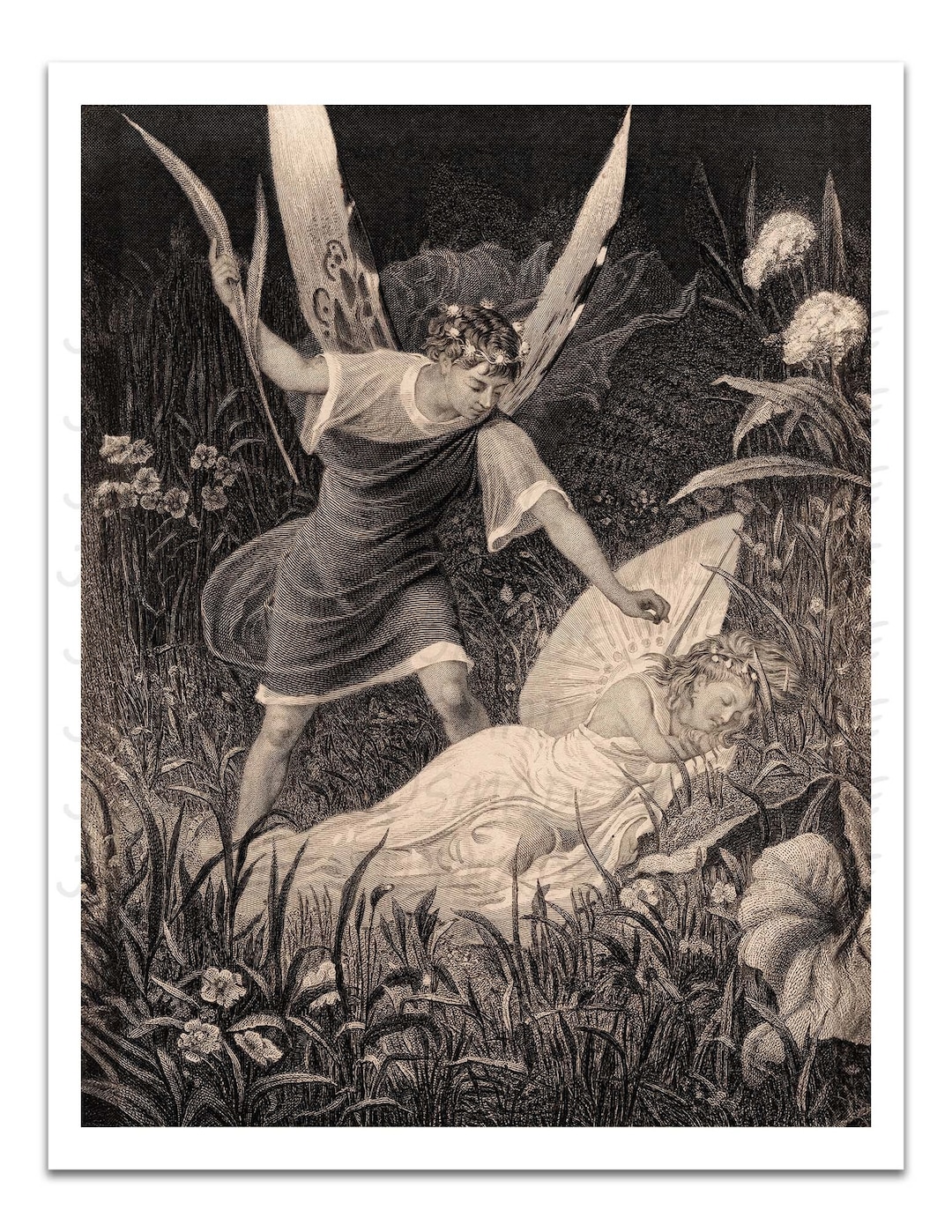 MIDSUMMER NIGHT'S DREAM, Poster Vintage 1800's Premium Art Reprint - Etsy