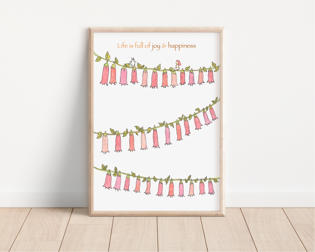 Pink Heath / Flower/ Victoria Floral Emblem/ Floral/ Botanical / Joy ...