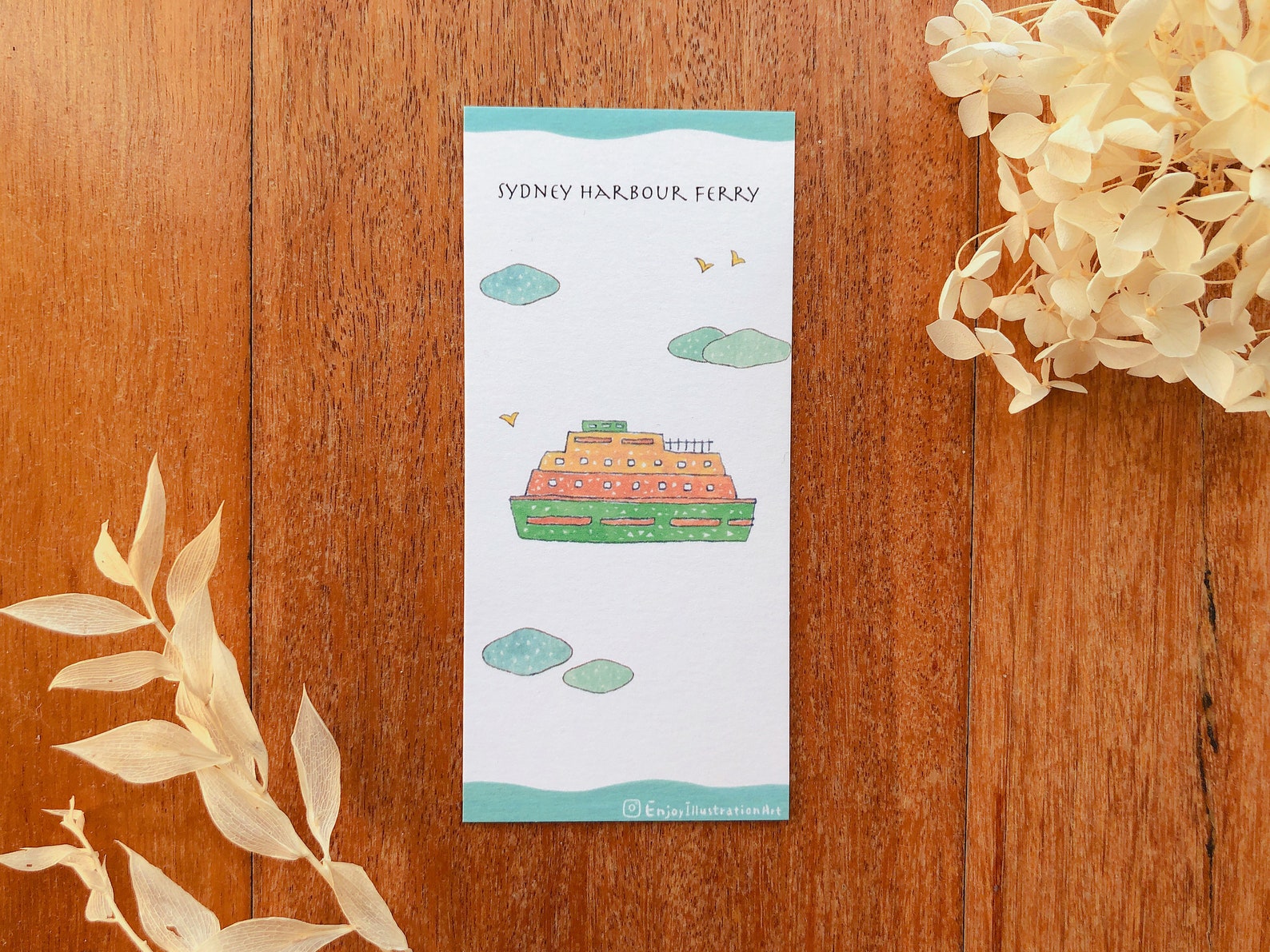 Sydney Landmarks Bookmarks Collection/ Colorful Bookmarks/ Sydney Opera ...