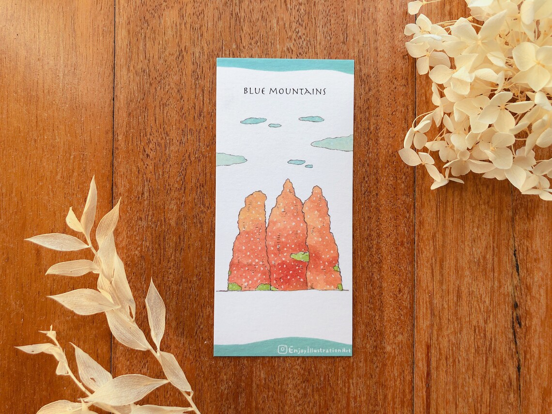 Sydney Landmarks Bookmarks Collection/ Colorful Bookmarks/ Sydney Opera ...