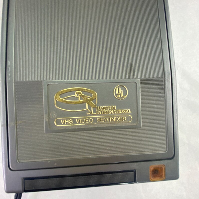 Vintage Quantum International VHS Video Rewinder Machine - Etsy