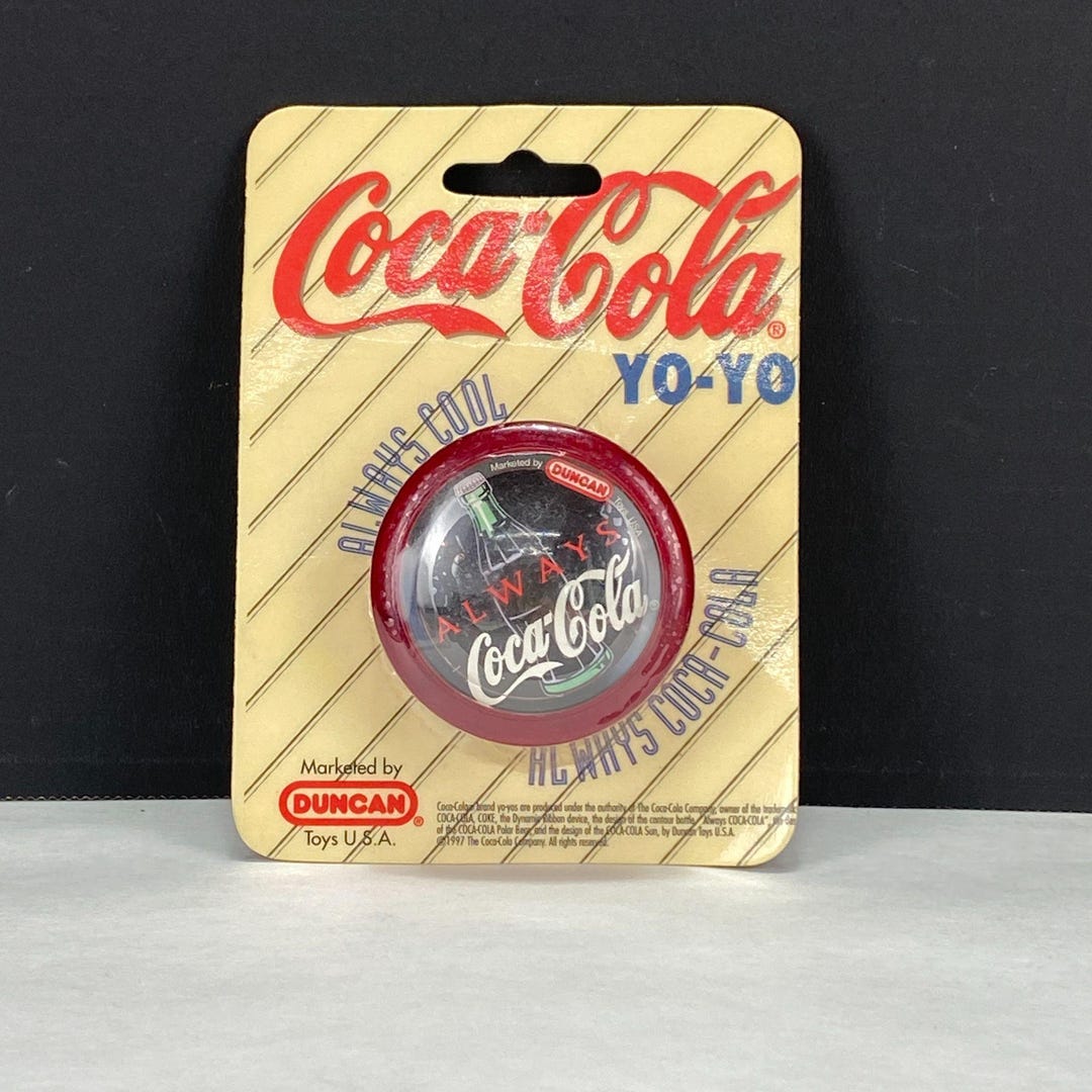 Vintage 1997 Duncan Always Coca-cola Yo-yo Collectible Toy - Etsy