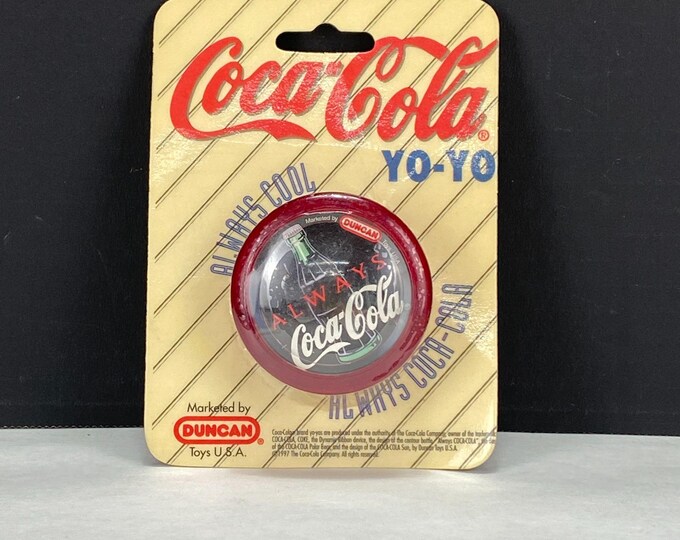 Vintage 1997 Duncan Always Coca-cola Yo-yo Collectible Toy - Etsy