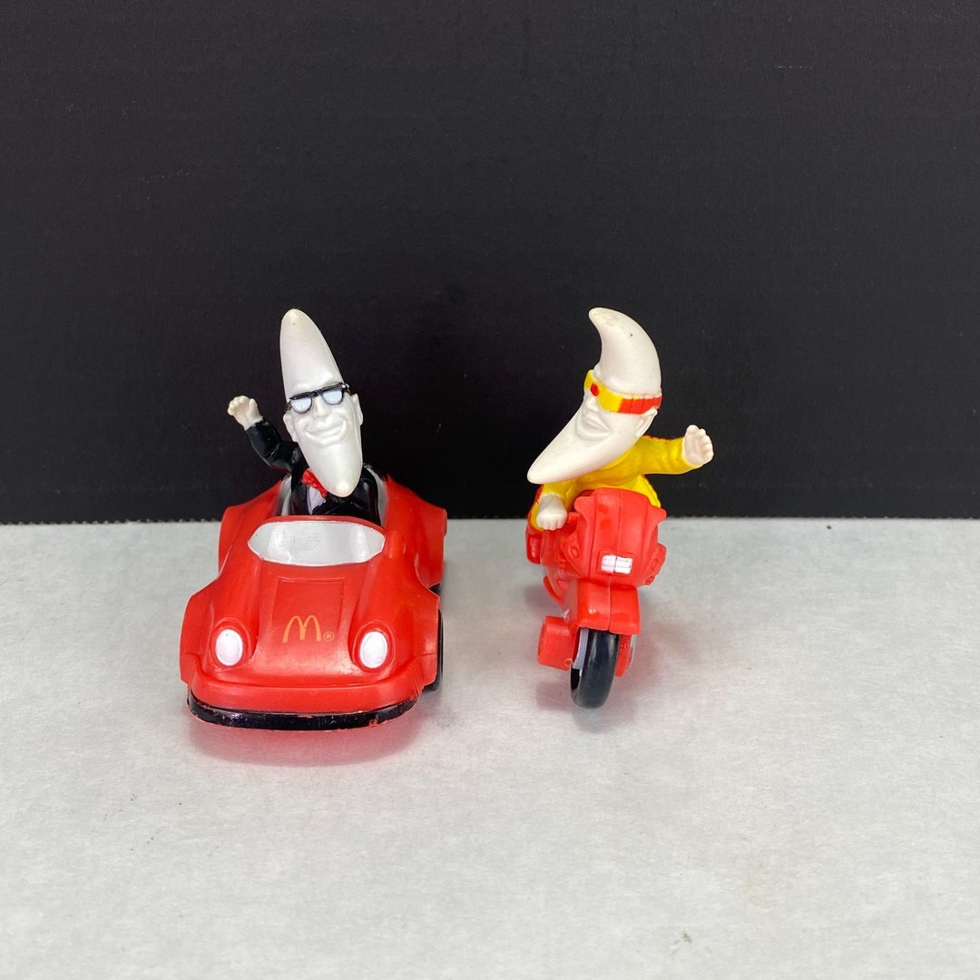Vintage Mcdonalds Mac Tonight Moon Man Figurine Toy Motorcycle - Etsy